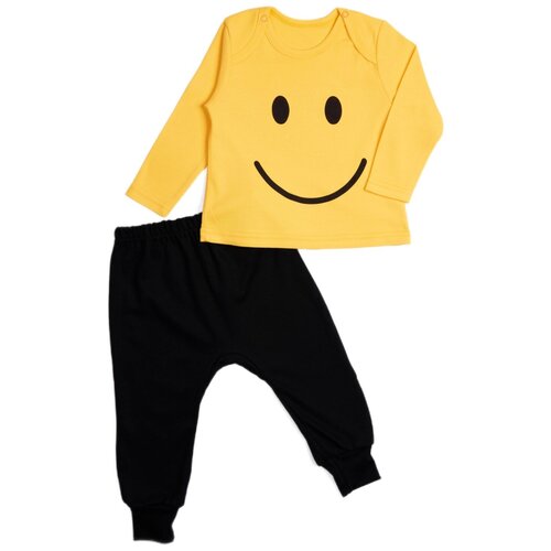 Комплект одежды Совенок Дона, размер 56-86, желтый