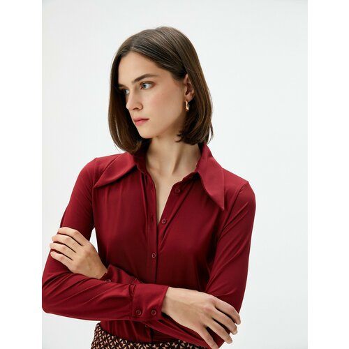 Блуза  KOTON, размер S, бордовый
