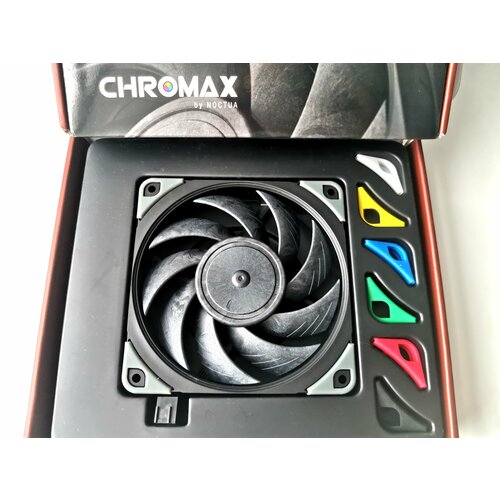 Корпусный вентилятор NOCTUA NF-A12-25 PWM CHROMAX.BLACK.SWAP 120 мм