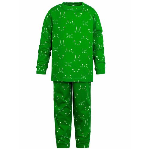 Пижама  ИНОВО, размер 128, зеленый