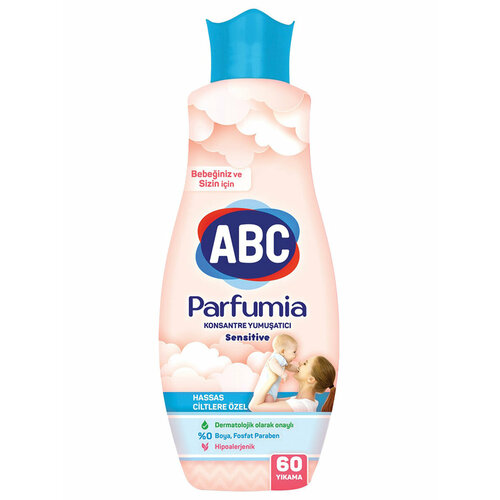 Кондиционер для белья ABC Parfumia Sensitive 1,44л концентрат