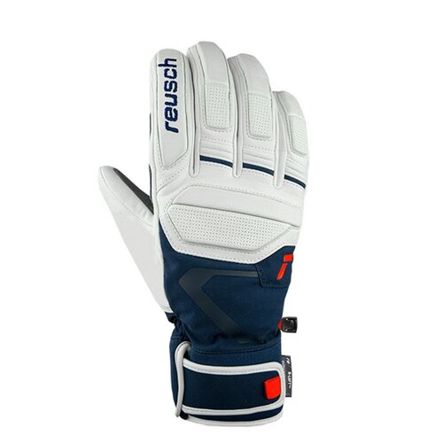 Перчатки Reusch, размер inch дюйм:8,5, белый, синий