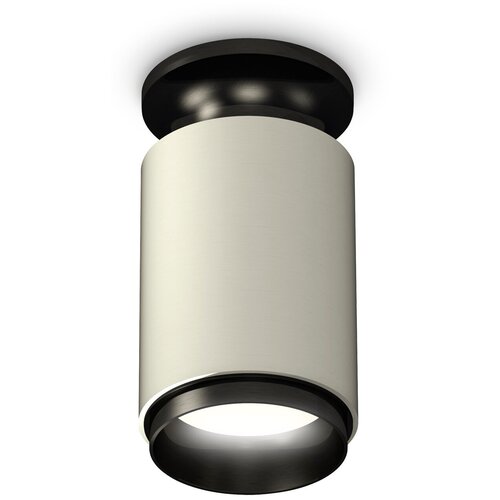 Накладной светильник XS6314080 SGR/PBK серый песок/черный полированный MR16 GU5.3 (N6902, C6314, N6121)