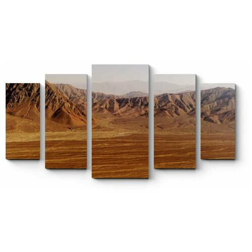 Модульная картина Горы в пустыне 140x77