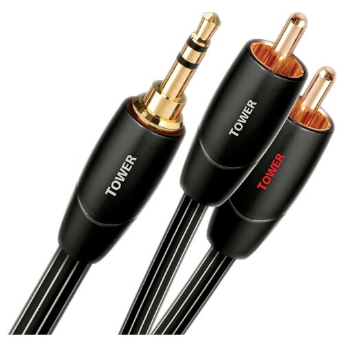 Кабель 1xMini Jack - 2xRCA Audioquest Tower 3.5M-2RCA 1.0 m