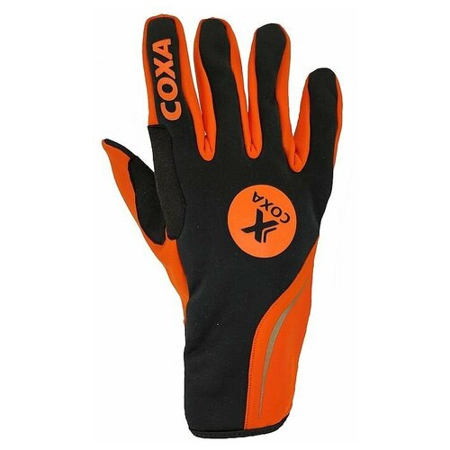 Перчатки COXA, черный, оранжевый