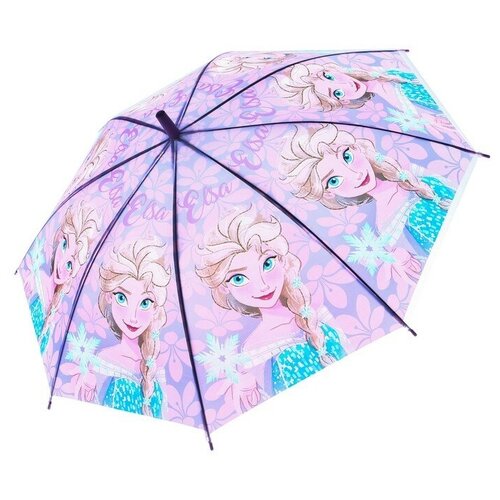 Зонт-трость фиолетовый