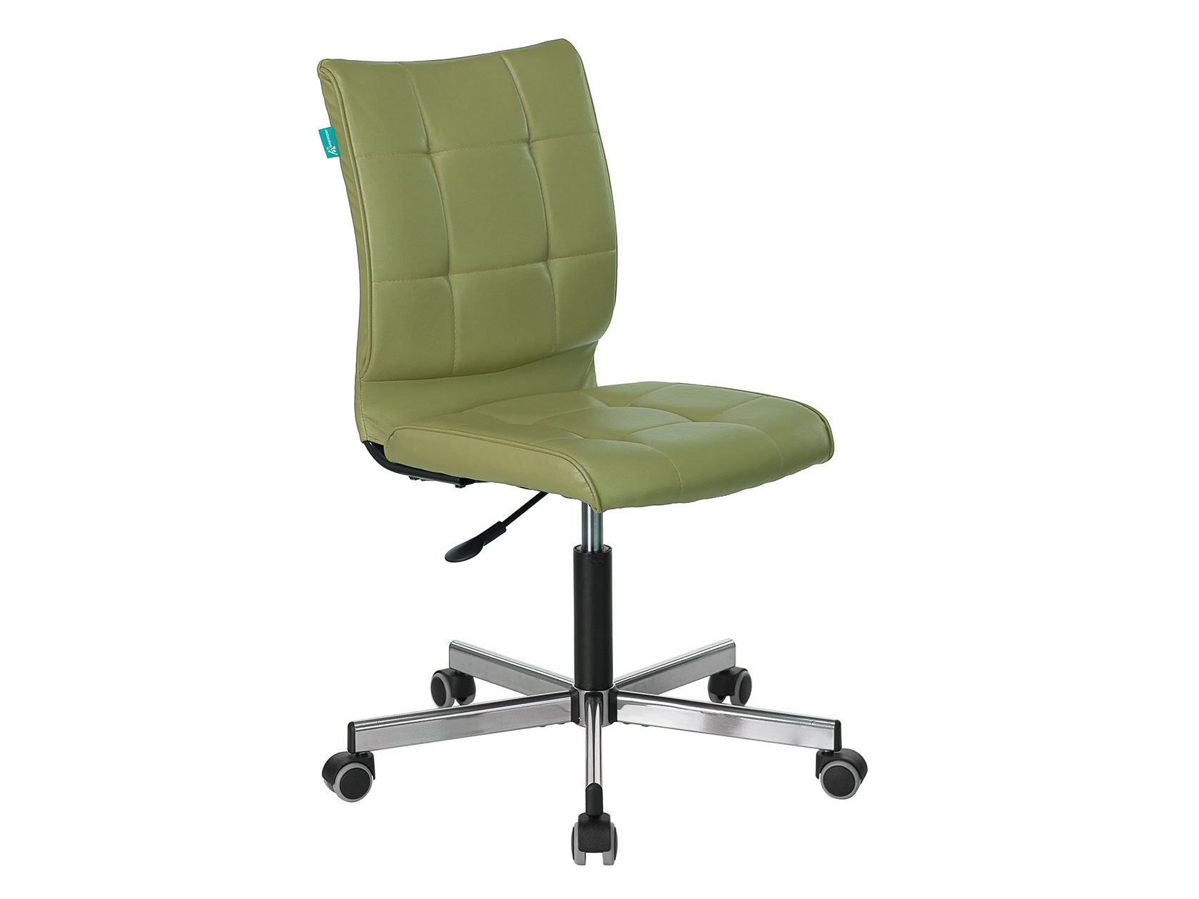Офисное кресло Бюрократ CH-330M/GREEN, зеленый/серебристый