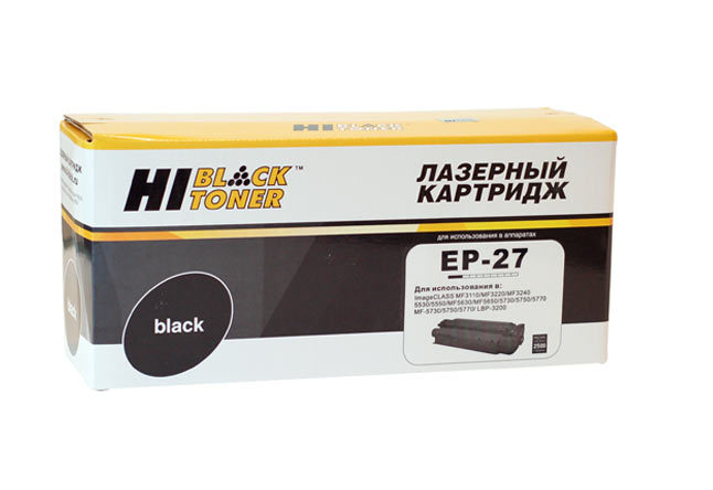 Картридж для лазерного принтера Hi-Black EP-27 Black