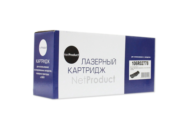 Картридж для лазерного принтера NetProduct 106R02778 черный
