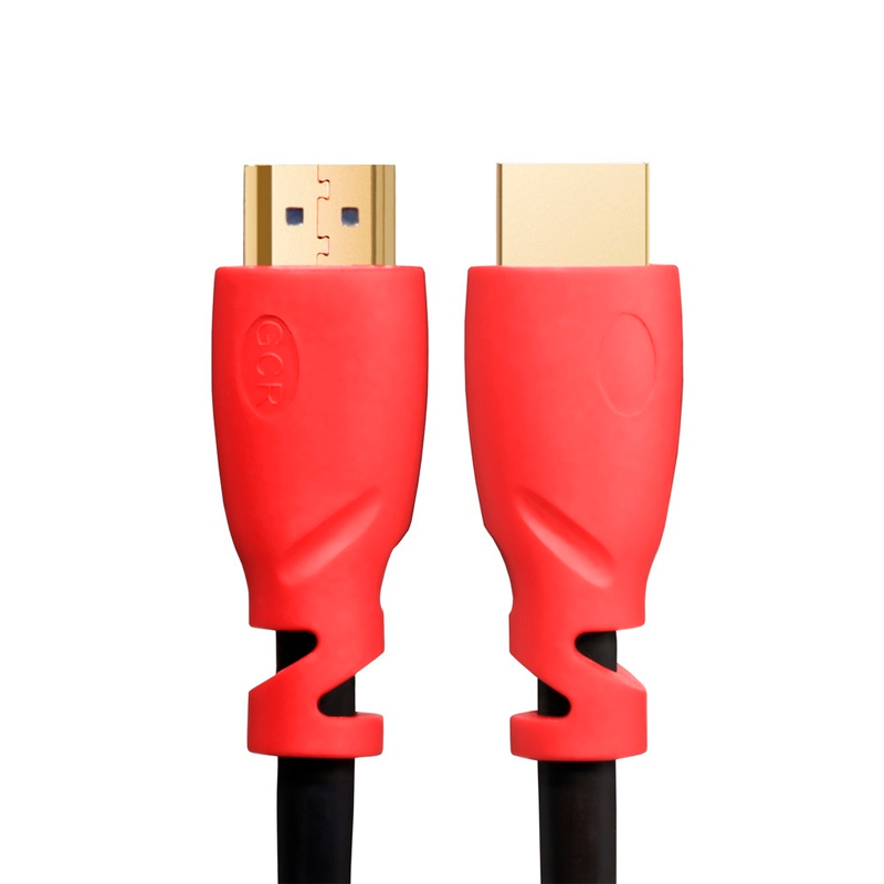 Кабель GCR HDMI 2.0 3м, черный/красный (GCR-HM3012-3.0m)