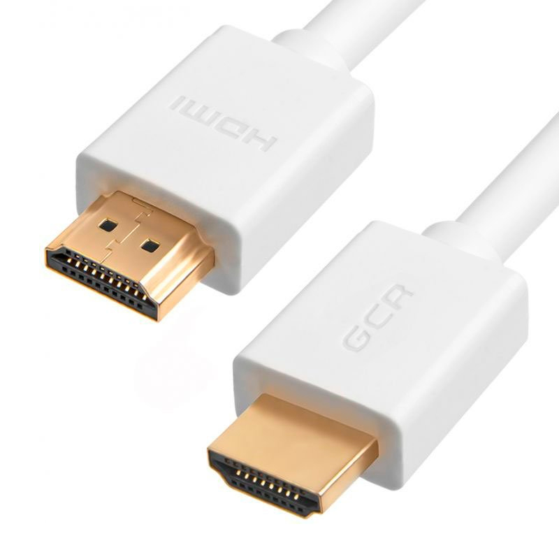 Кабель GCR HDMI 2.0 10м, белый (GCR-HM761-10.0m)