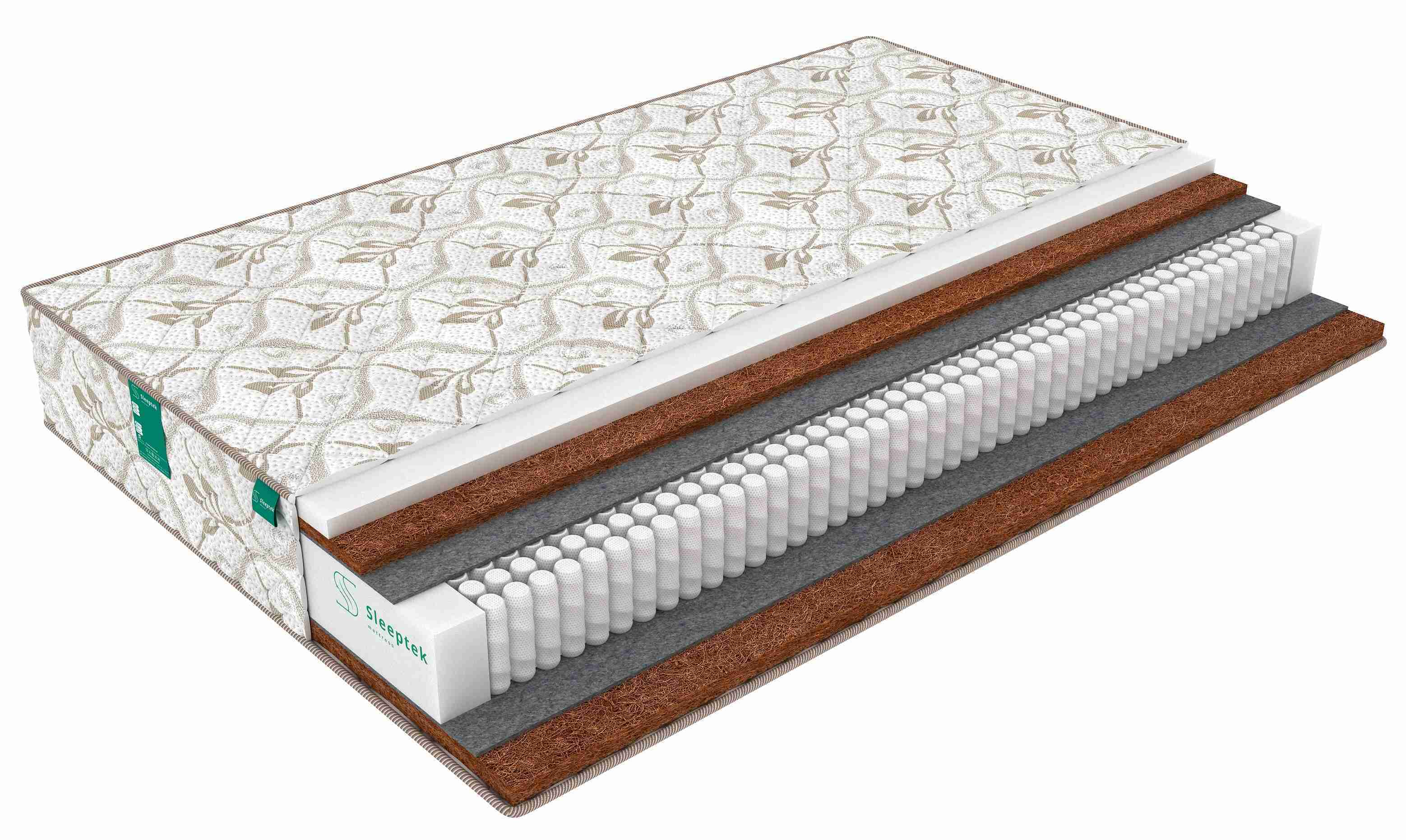 Матрас пружинный Sleeptek Perfect FoamStrong Cocos/brdmtr465022 100х200