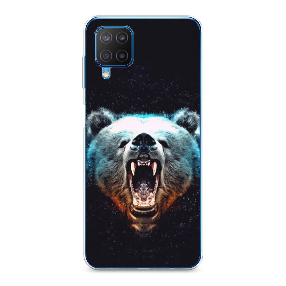 Чехол Awog на Samsung Galaxy M12 / Самсунг M12 "Медведь"