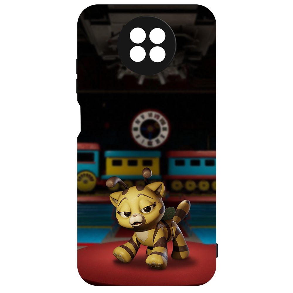 Чехол-накладка Софт Хаги Ваги - Кошка-Пчёлка для Xiaomi Redmi Note 9T