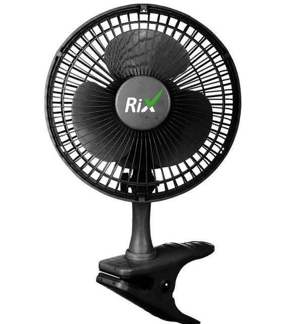 Вентилятор настольный RIX RDF-1500WB черный