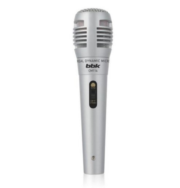 Микрофон BBK CM114 Silver (CM114)