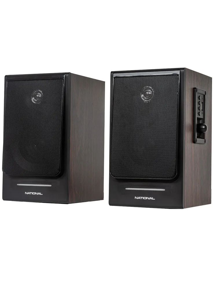 Колонки компьютерные NATIONAL NAS-0240 Brown/Black