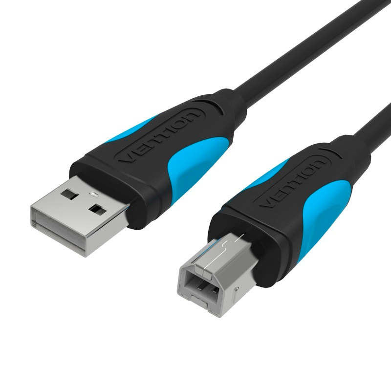 Кабель Vention USB 2.0 AM/BM 8м черный (VAS-A16-B800)