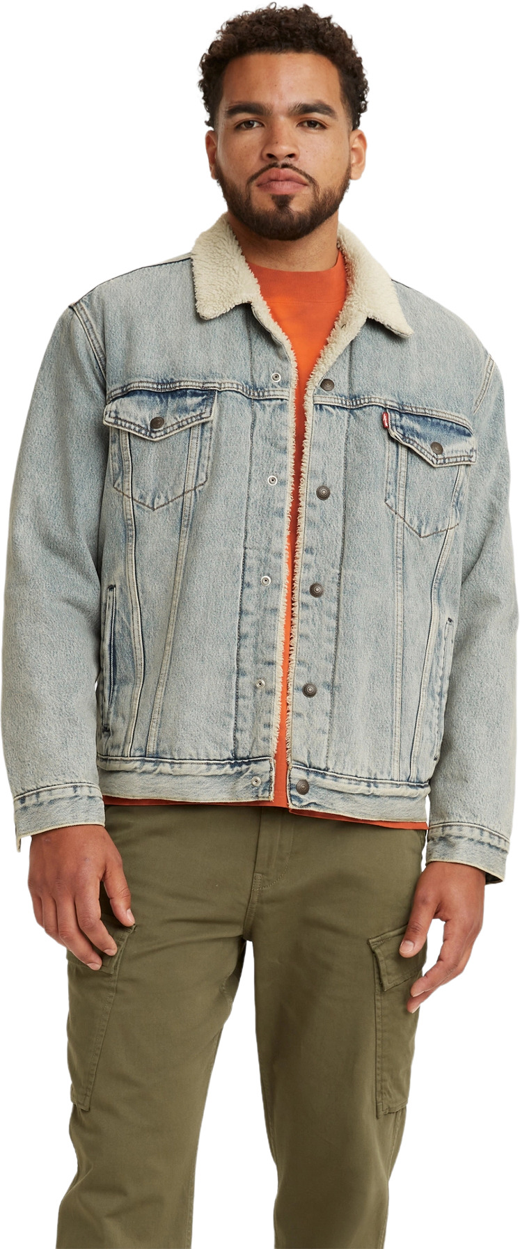 Джинсовая куртка мужская Levi's 16365-0070 голубая L