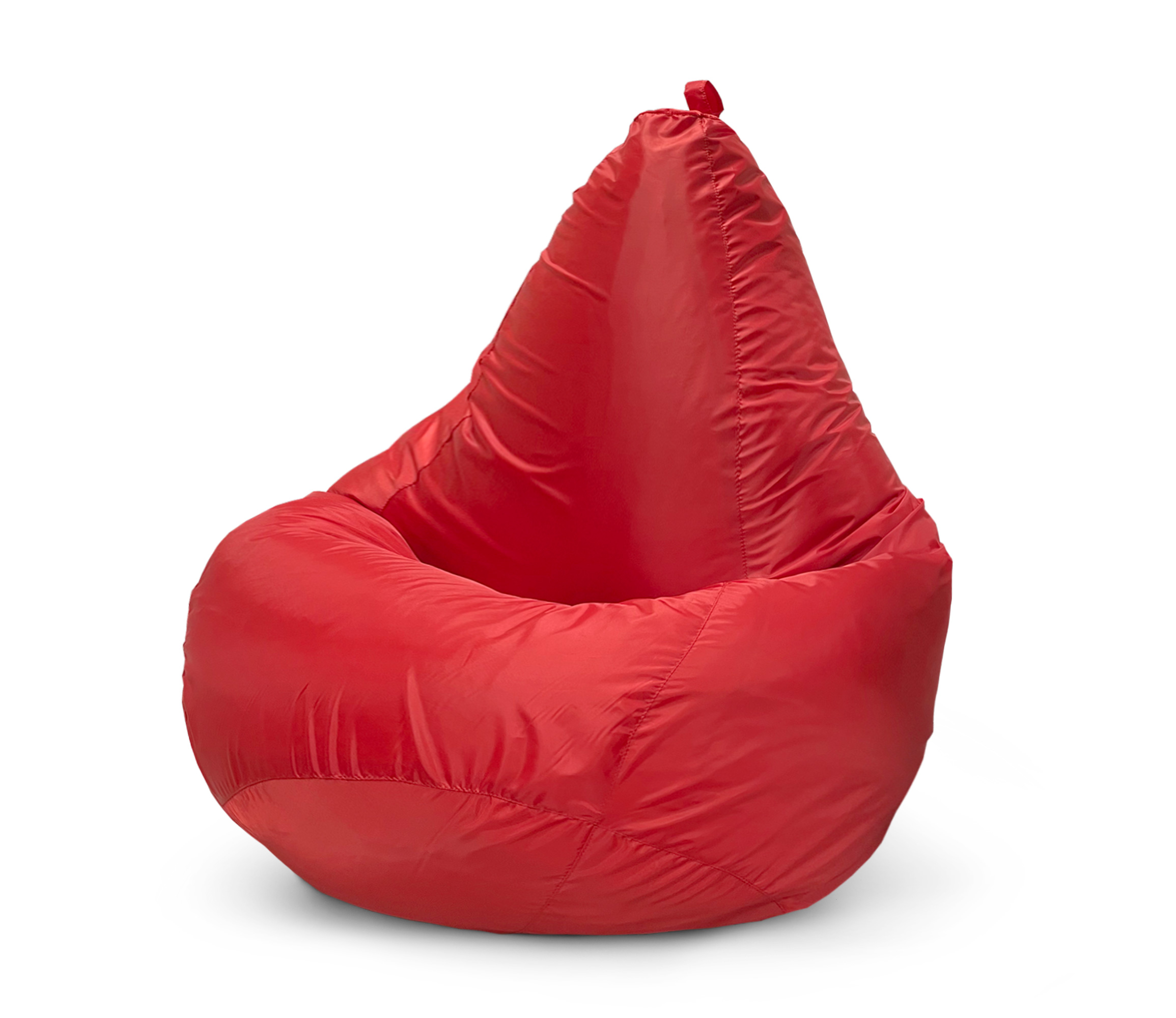 Кресло-мешок ONPUFF пуфик груша, размер XXXXL, красный оксфорд