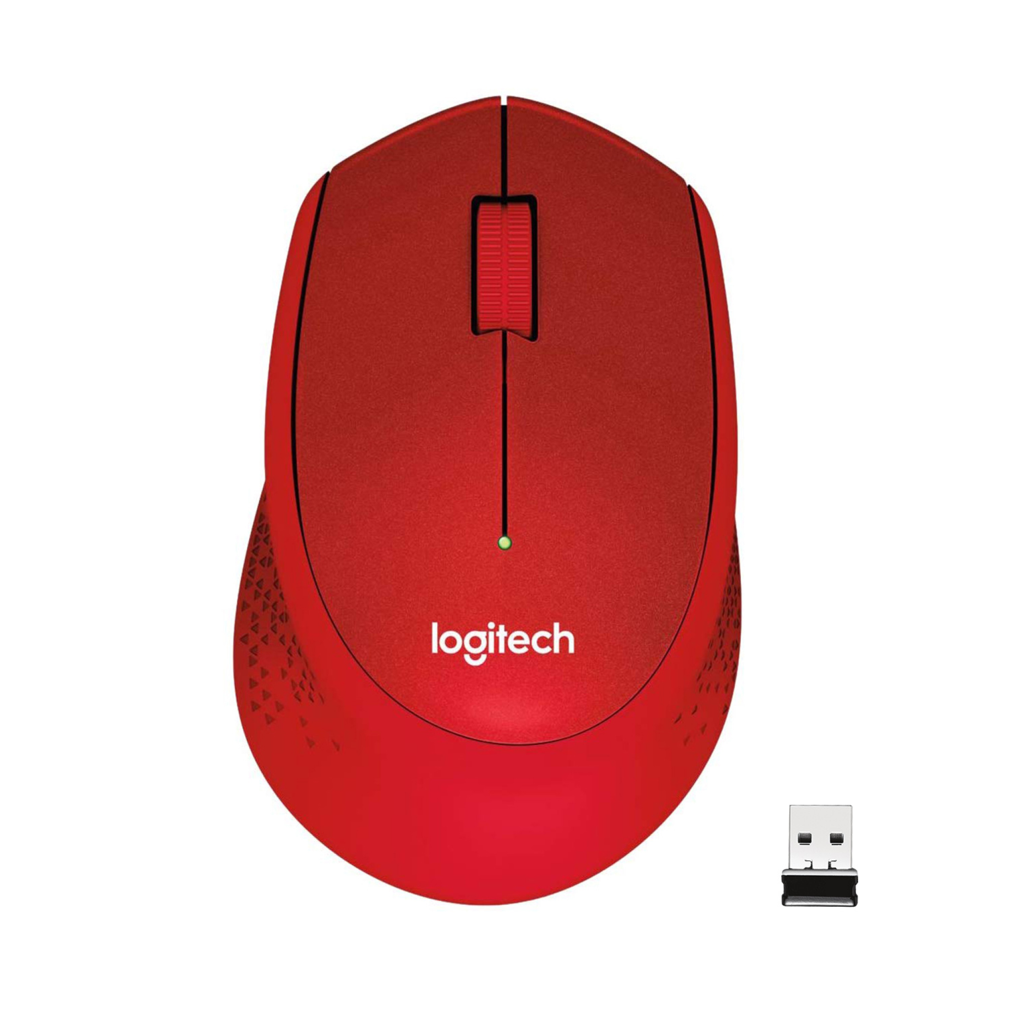 Беспроводная мышь Logitech M330 Silent Plus Red (910-004911)