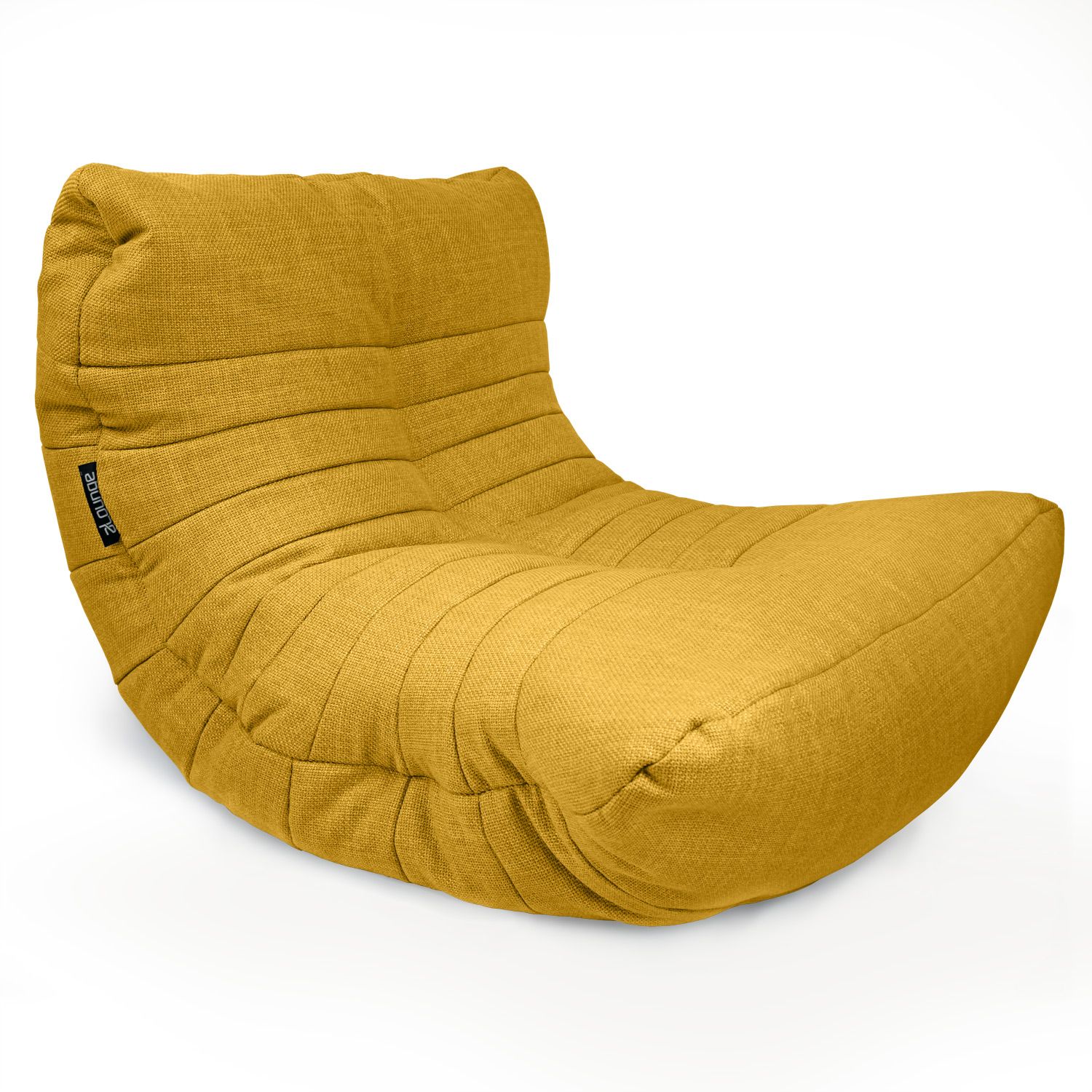 Кресло-мешок для отдыха aLounge - Acoustic Sofa - Yellow Shine (рогожка, желтый)
