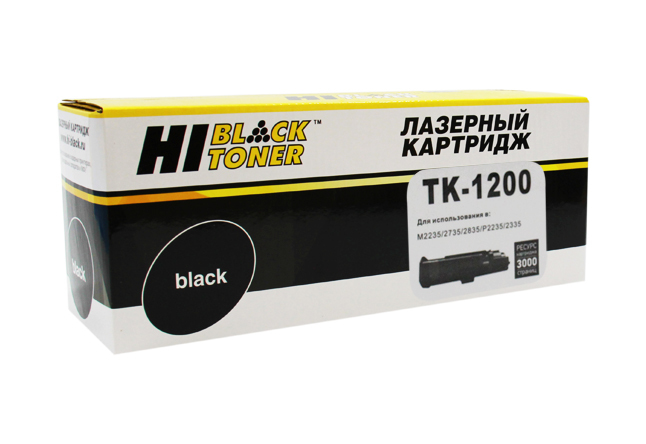Картридж для лазерного принтера Hi-Black TK-1200 Black