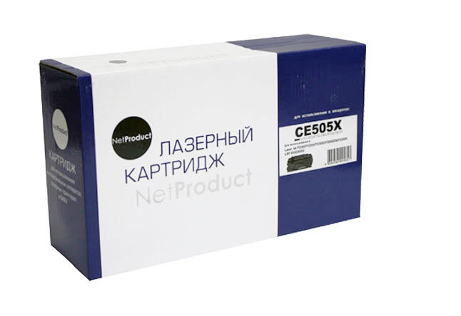 Картридж для лазерного принтера NetProduct №05X CE505X/Cartridge 719H Black