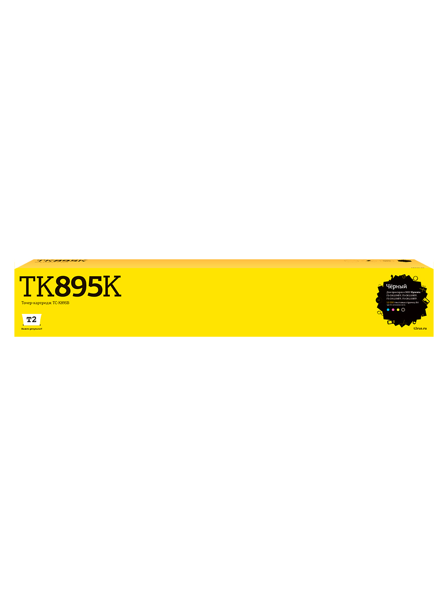Лазерный картридж T2 TC-K895B (TK-895K/TK895K/895K) для принтеров Kyocera, черный