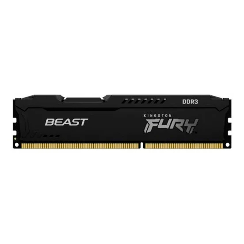 Оперативная память Kingston Fury Beast Black 8Gb DDR-III 1866MHz (KF318C10BB/8)