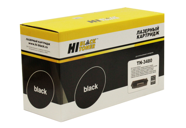 Картридж для лазерного принтера Hi-Black TN-3480 Black