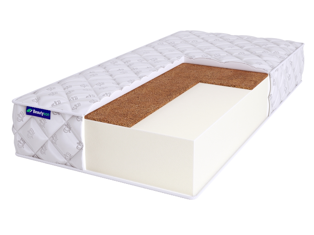 Матрас Beautyson Roll Foam 18 Cocos, 130х135, 19 см, беспружинный