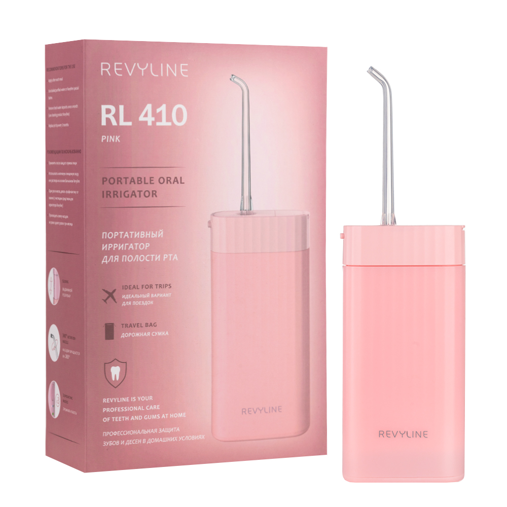 Ирригатор Revyline RL 410 розовый