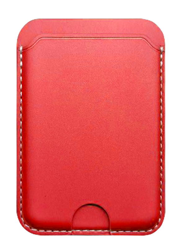 Карман для пластиковых карт Brozo для смартфона красный