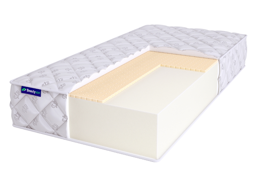 Матрас Beautyson Roll Foam 18 Latex, 135х145, 19 см, беспружинный
