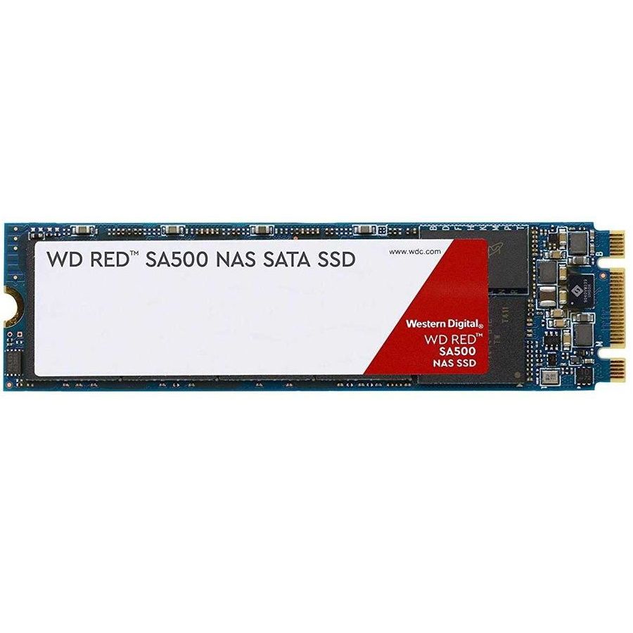 SSD накопитель WD Red SA500 M.2 2280 2 ТБ (WDS200T1R0B)