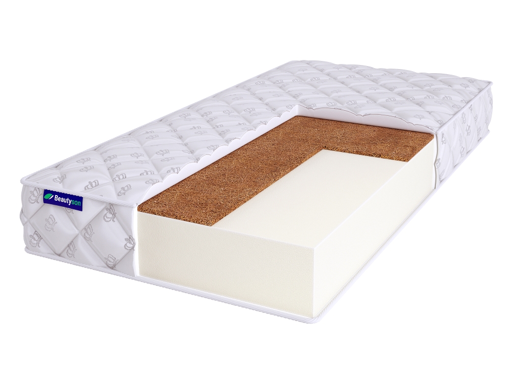 Матрас Beautyson Roll Foam 14 Cocos, 145х145, 15 см, беспружинный