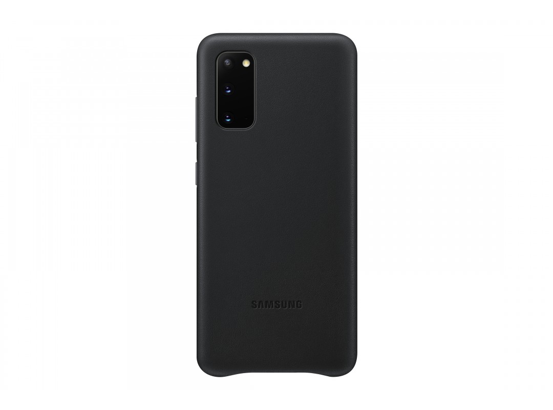 Чехол Samsung Leather Cover для Samsung Galaxy Note 20 чёрный