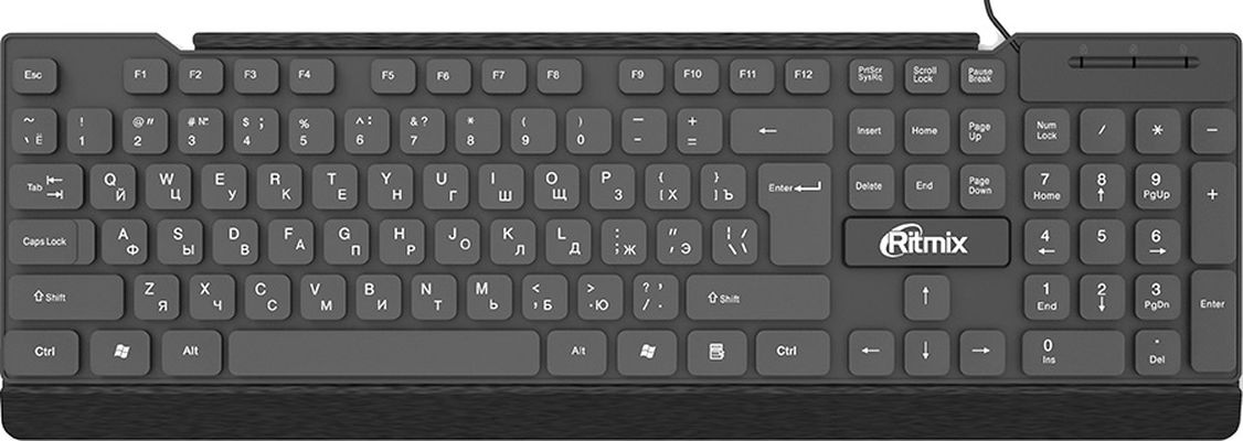 Проводная клавиатура Ritmix RKB-107 Black (80000594)