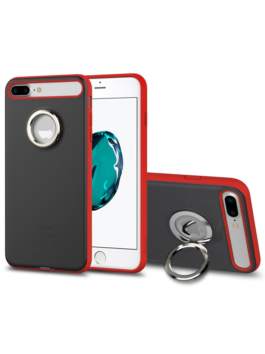Чехол Rock Ring Holder Case M2 для Apple iPhone 7 Plus/8 Plus Red