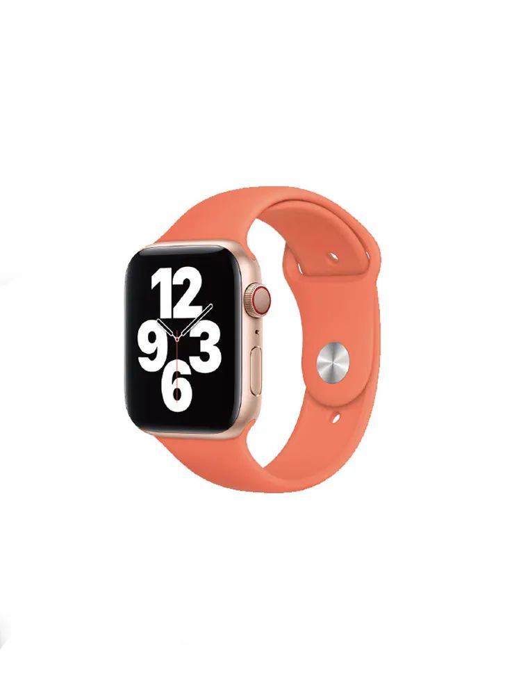 Ремешок WIWU Color Silicone Band для Apple Watch 42/44мм оранжевый