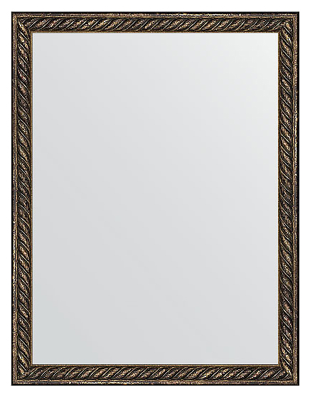 Зеркало в раме 35x45см Evoform BY 1339 витая бронза