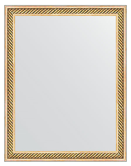 Зеркало в раме 35x45см Evoform BY 1327 витое золото