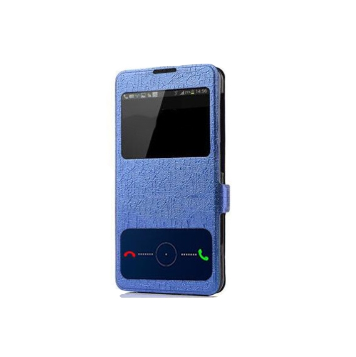 Чехол-книжка MyPads для Samsung Galaxy A22 SM-A225F (2021) синий