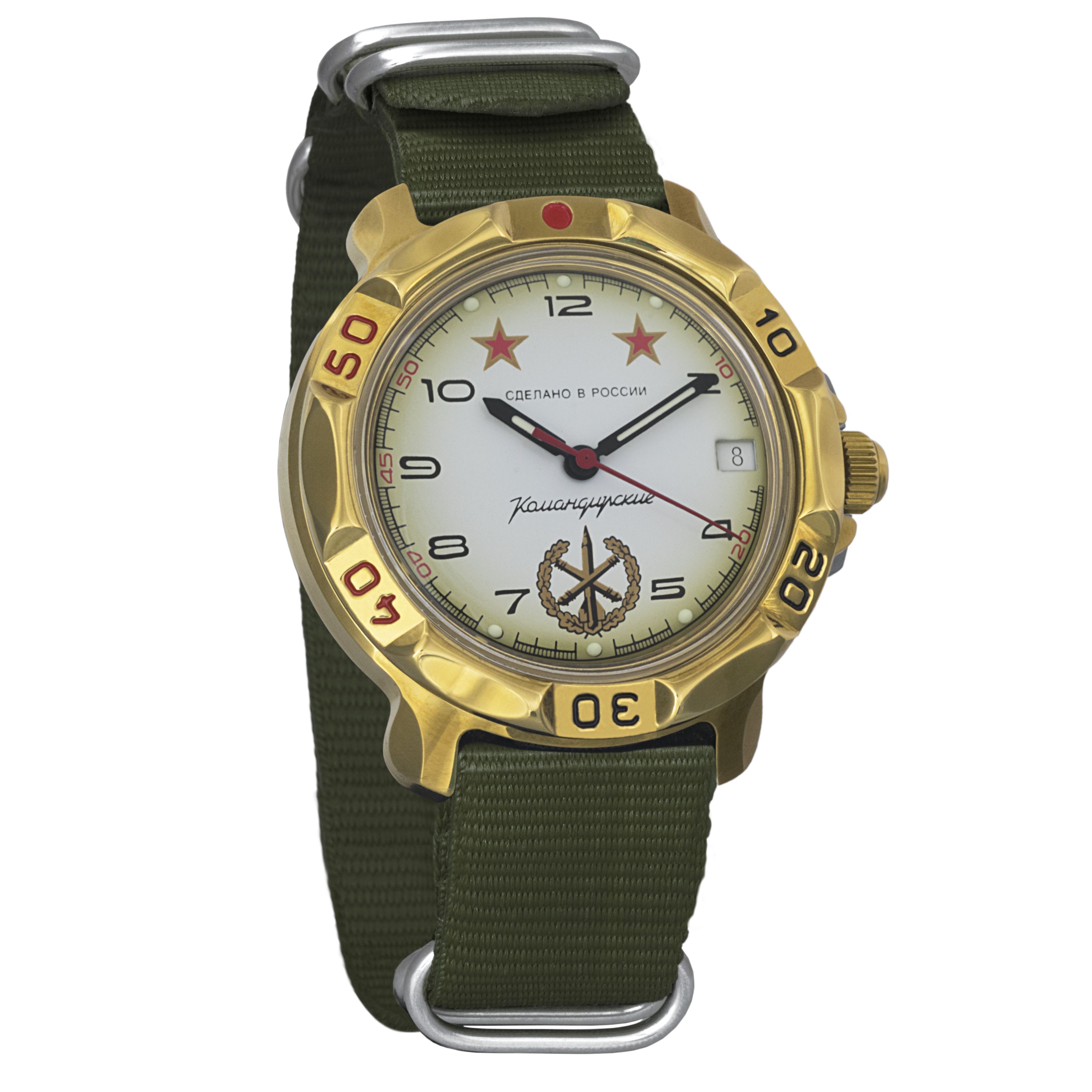 Наручные часы мужские Восток 819075 зеленые