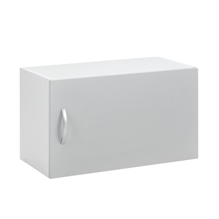 Шкаф навесной Клик Мебель Мальма светло-серый, 600х300х360