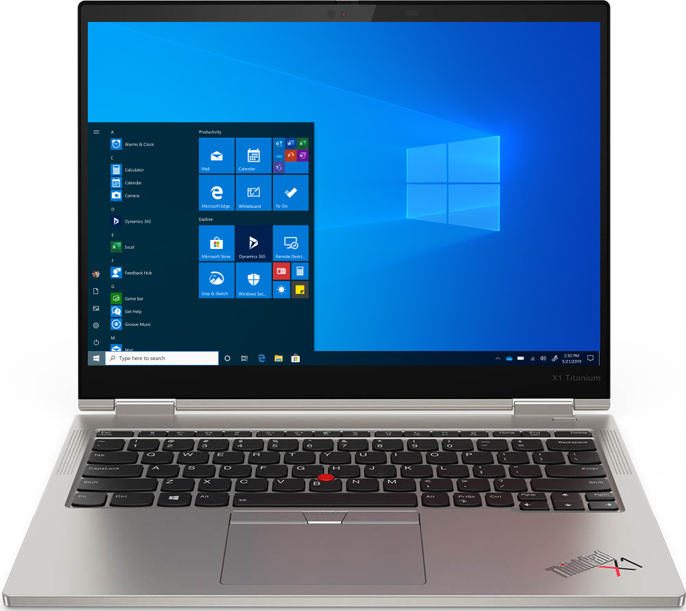 Ноутбук-трансформер Lenovo ThinkPad X1 Titanium Yoga Gen 1 Silver (20QA001PRT)