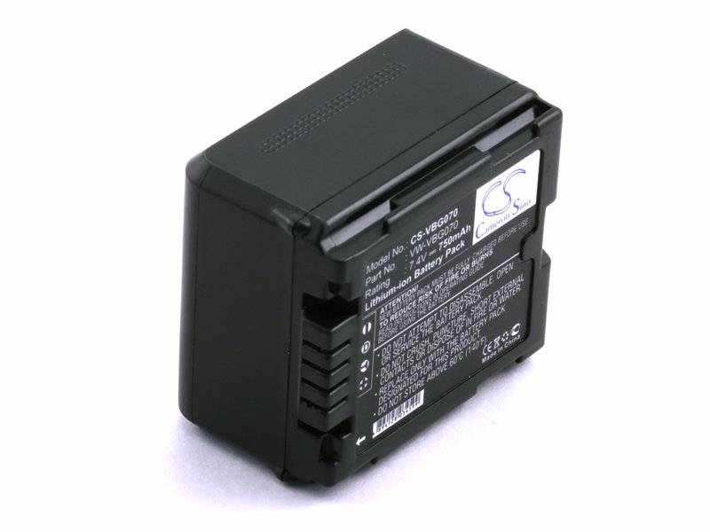 Аккумулятор для Panasonic VW-VBG070, VW-VBG070A, VW-VBG130