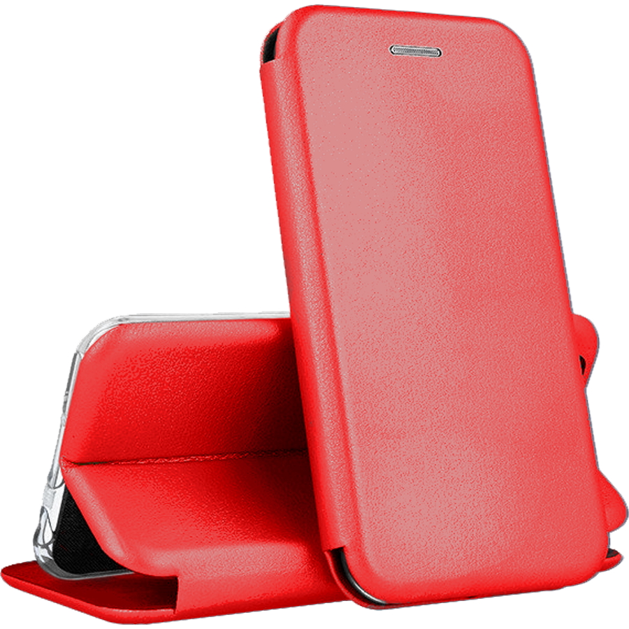 Чехол книжка для Samsung A50 / для Самсунг А50 / красный